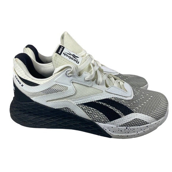 Reebok | Shoes | Reebok Mens Sz 85 Nano X Training Shoes White Black ...